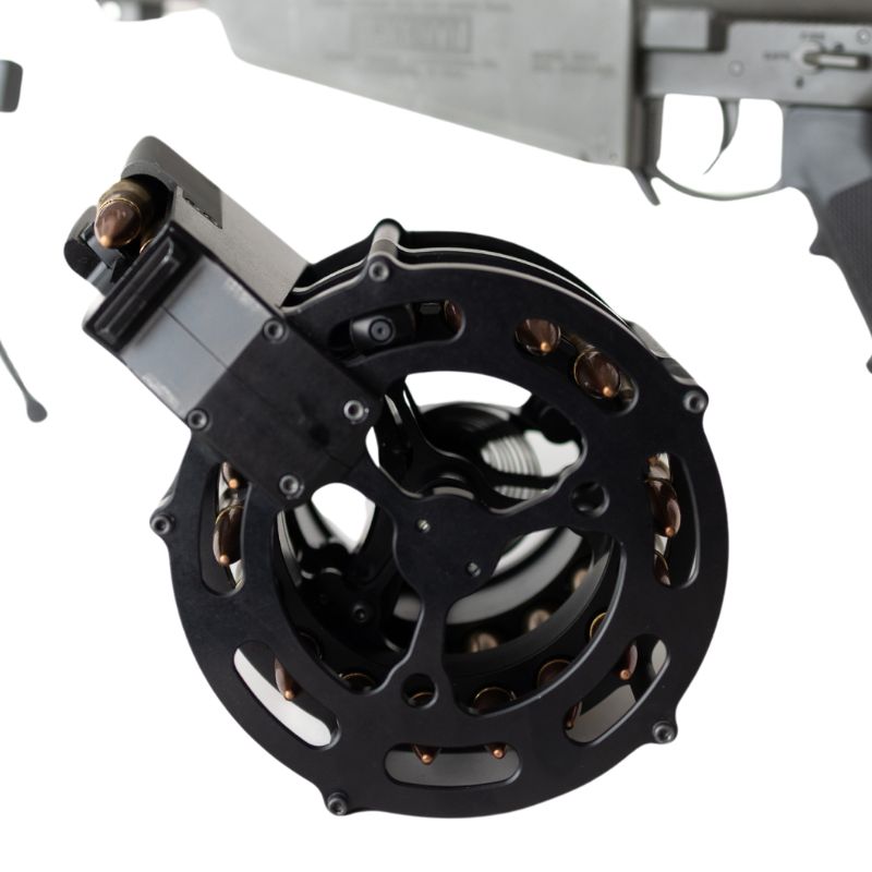 Fostech 20 Round .50 Caliber Drum Magazine – FosTecH, Inc.