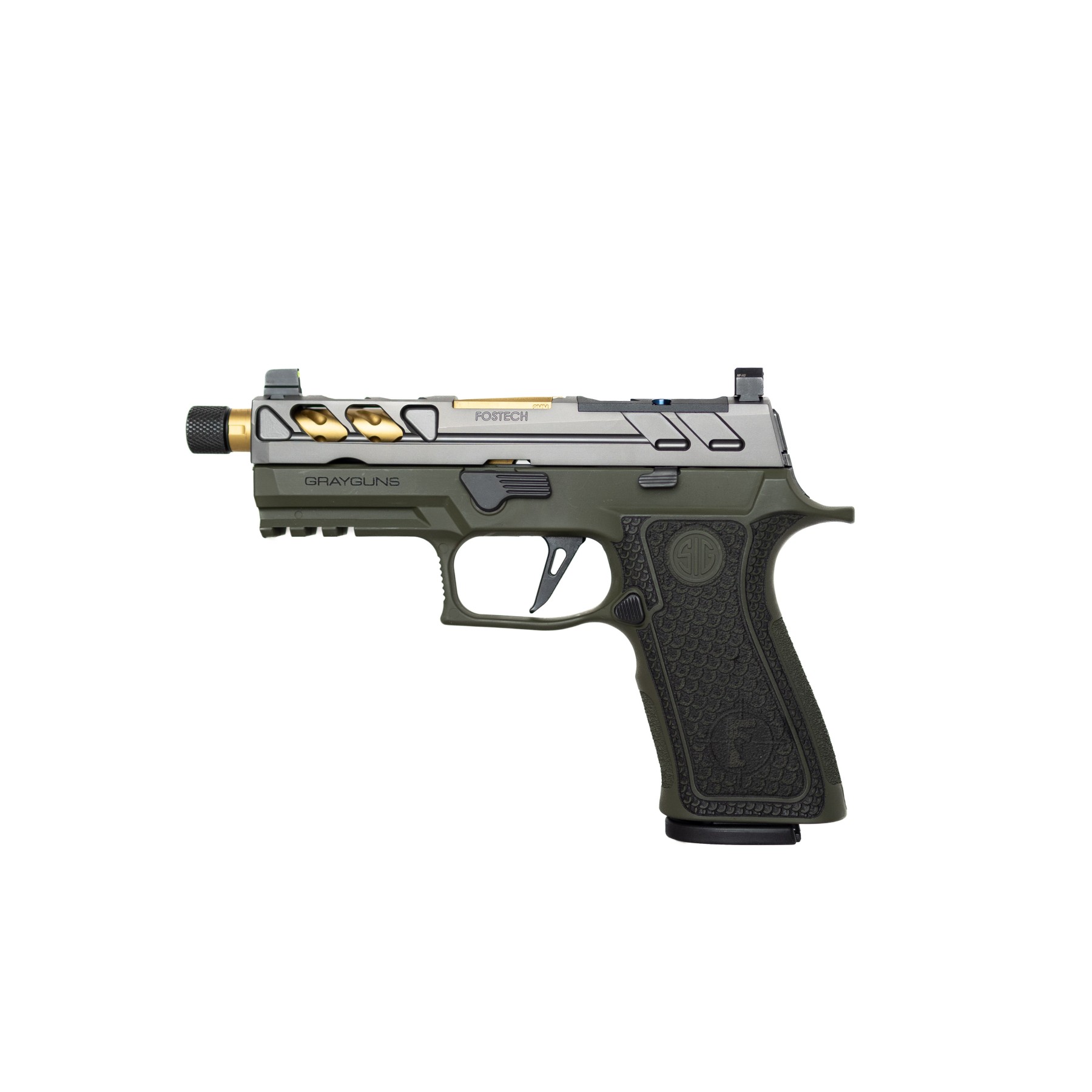 Drone Predator 9mm Custom 3.9″ Carry Handgun – FosTecH, Inc.