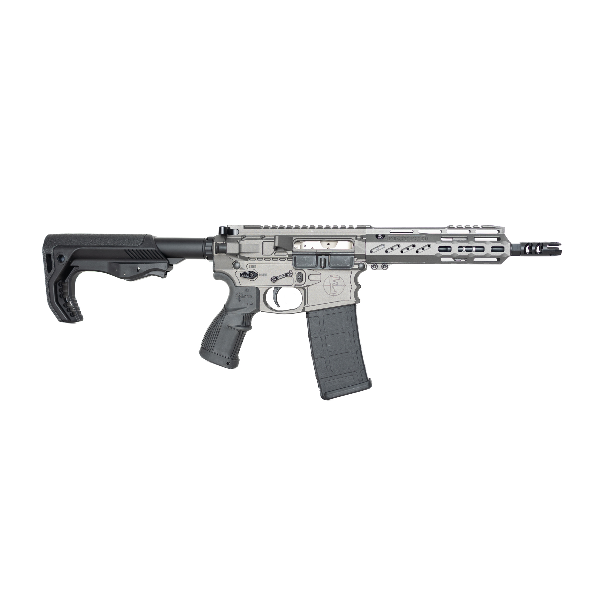 Stealth Raptor SBR: 7.5" Barrel, 7" Mach 2 Handguard, Tomahawk Stock ...