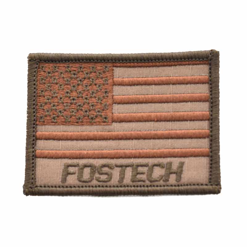 Fostech Embroidered Flag Patch – FosTecH, Inc.