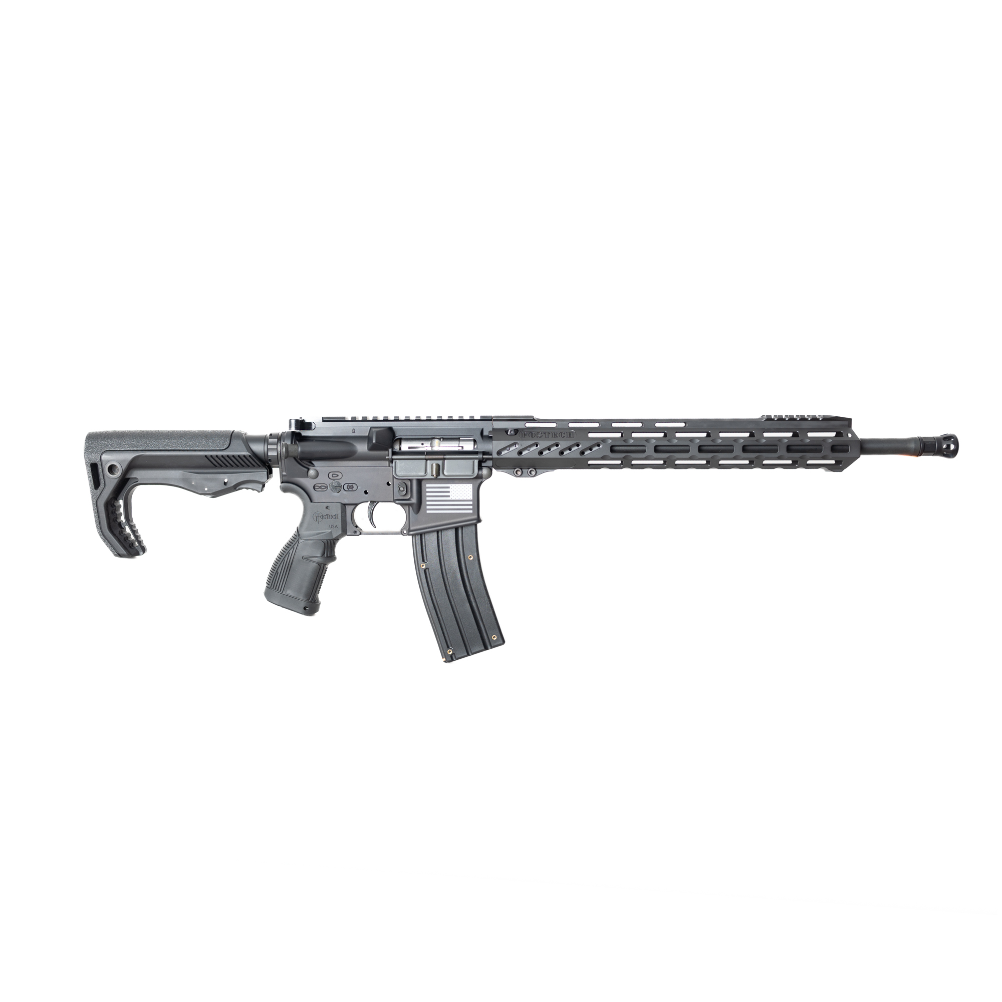 Tech Stryker Rifle: 17" Barrel, 13" Mach 2 Handguard, Tomahawk Stock ...